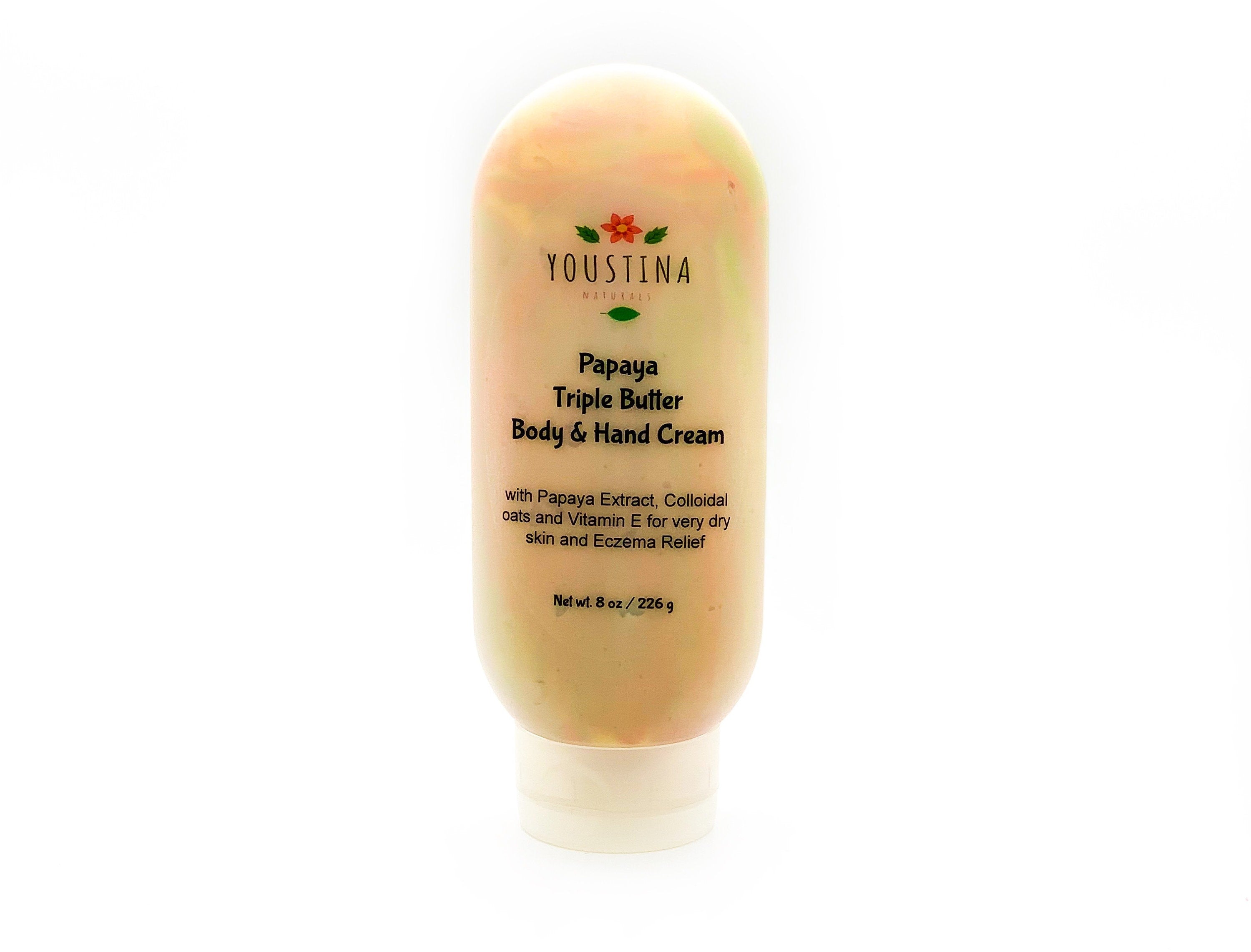 Papaya Triple Butter Body and Hand Cream for eczema relief and very dr ...